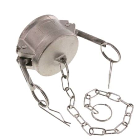 019 CAMLOCK cap type DC, stainless steel